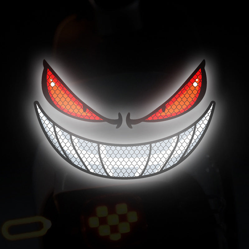 Evil Eyes Motorcycle Stickers with Self-Adhesive Backing – yearoneis